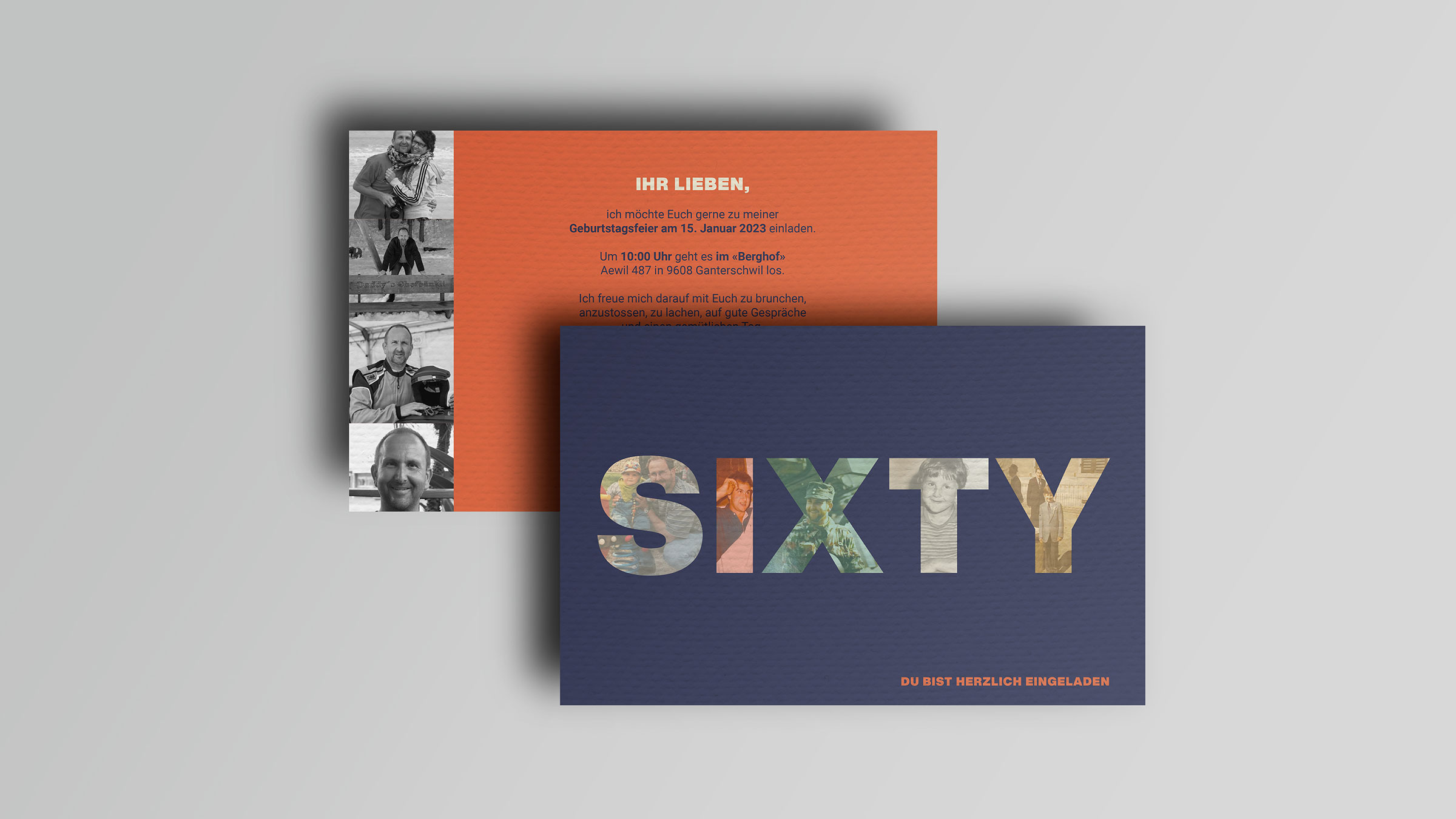 Sixty – Geburtstagskarten Design | Digezz