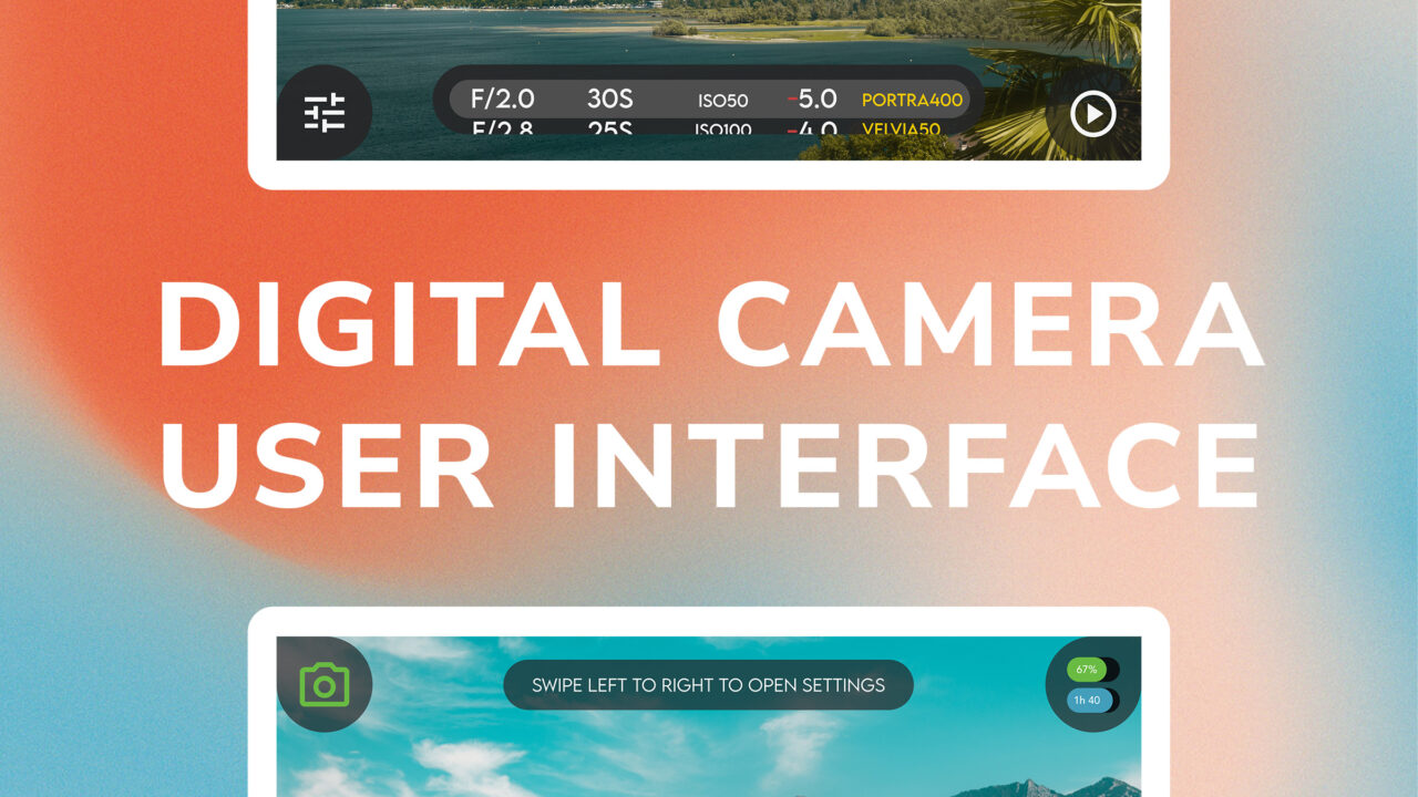 Digital Camera User Interface | Digezz